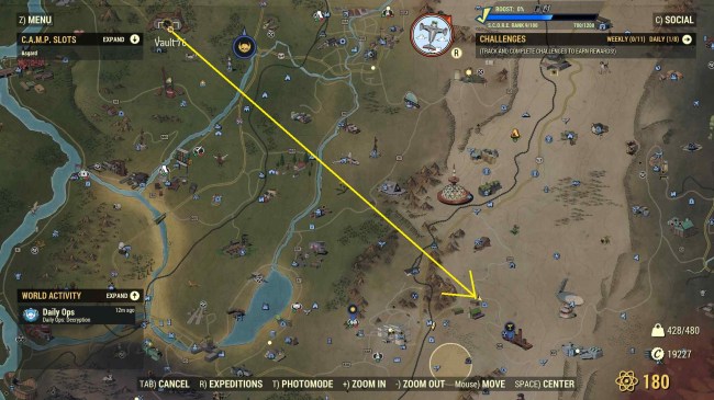 Where to Find Middle Mountain Cabins in Fallout 76 - Touch, Tap, Play