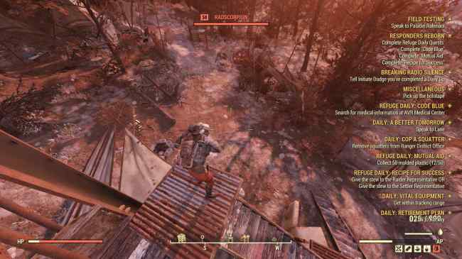 Where to Find Knife Edge in Fallout 76 - Touch, Tap, Play