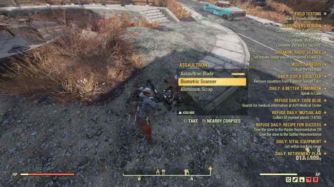 Where to Find Biometric Scanner in Fallout 76 | Biometric Scanner ...