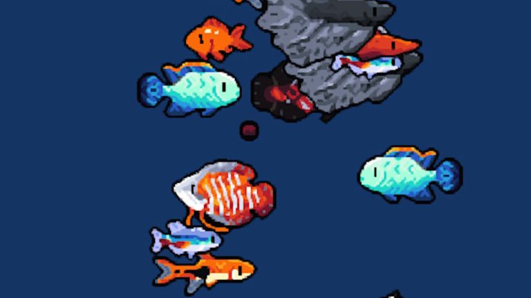 Chillquarium auto-clicking guide for endless feeding - Touch, Tap, Play
