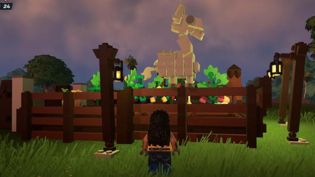 How to Make a Garden in LEGO Fortnite - Touch, Tap, Play