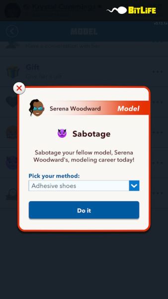 How to Complete the Model Mischief Challenge in BitLife - Touch, Tap, Play