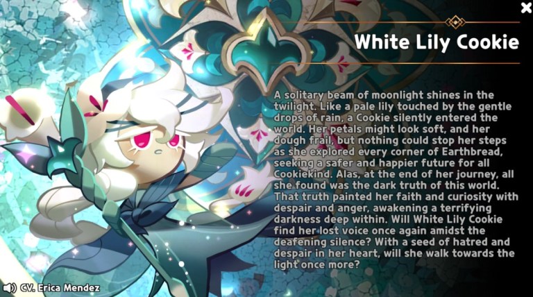 The Best White Lily Cookie Toppings & Beascuits in Cookie Run Kingdom ...